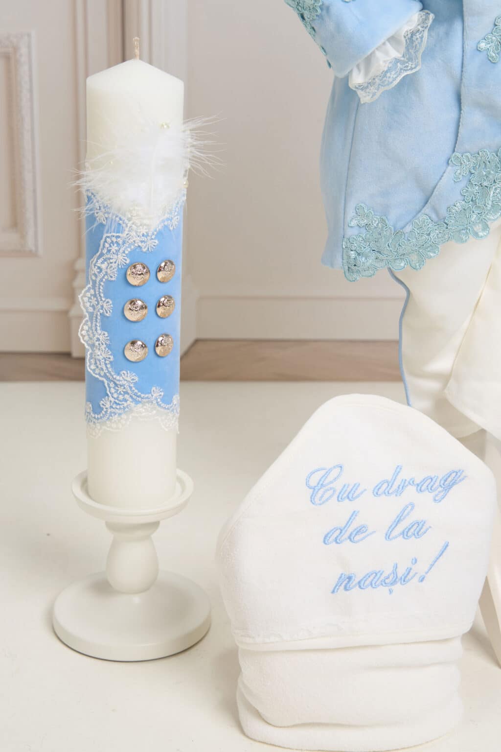 TRUSOU DE BOTEZ BAIAT (13 piese) - FABRIZIO BLEU | Andreeatex Original